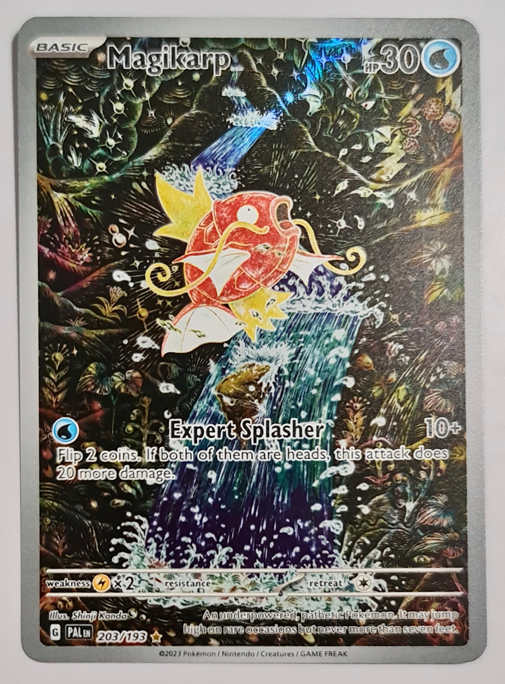 Pokemon Card Paldea Evolved 203 193 Magikarp Illustration Rare MINT Pokemon Card Paldea Evolved 203 193 Magikarp Illustration Rare MINT
