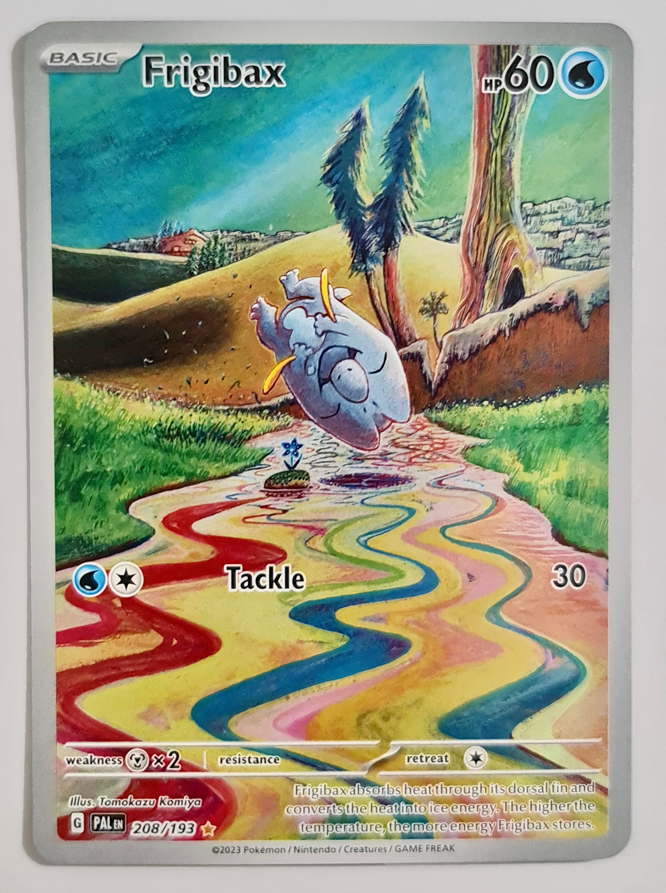 Pokemon Card Paldea Evolved 208/193 Frigibax Illustration Rare *MINT ...