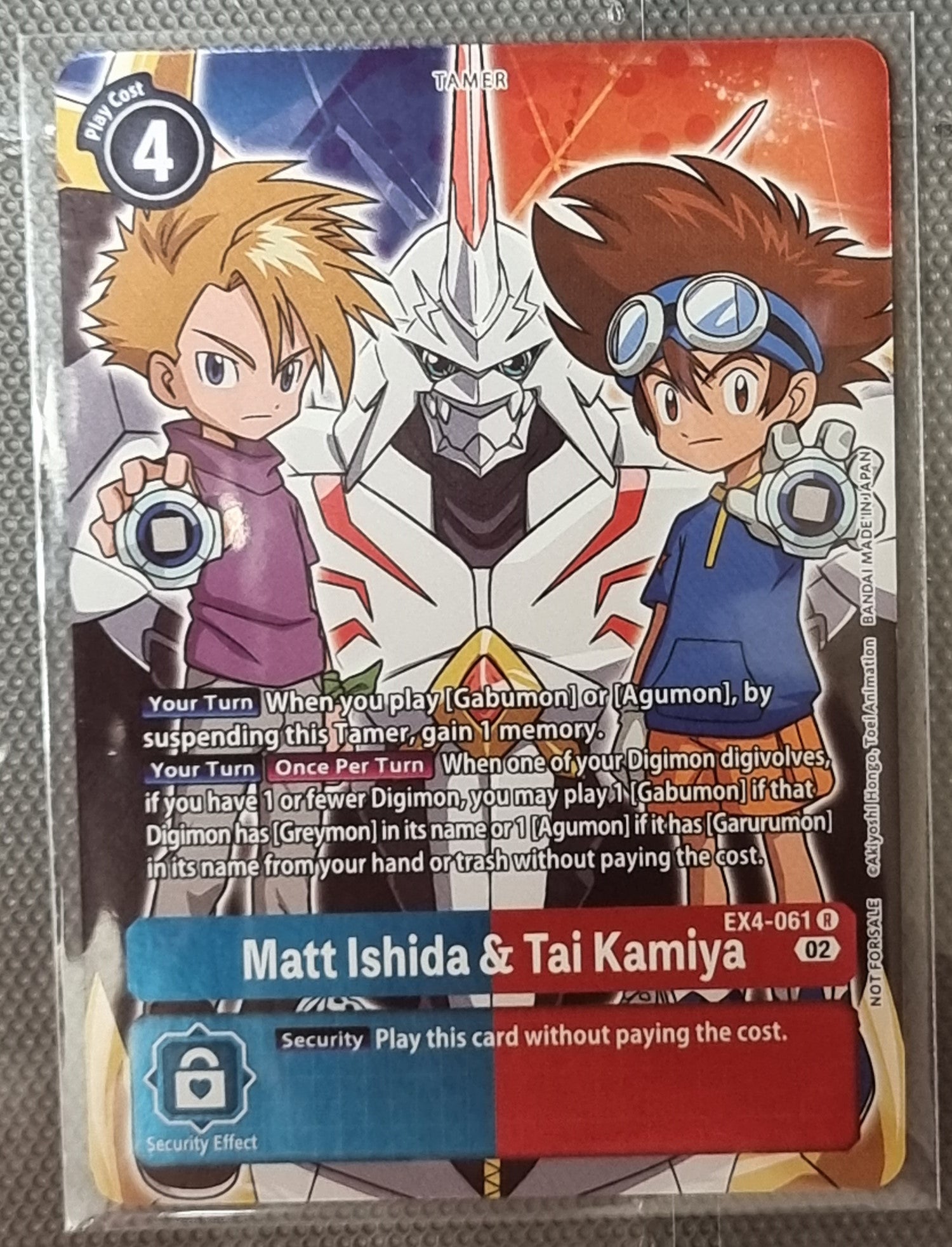 Digimon Card Alternative Being Matt Ishida & Tai Kamiya Alt Art EX4-06 – Brokenvase Games
